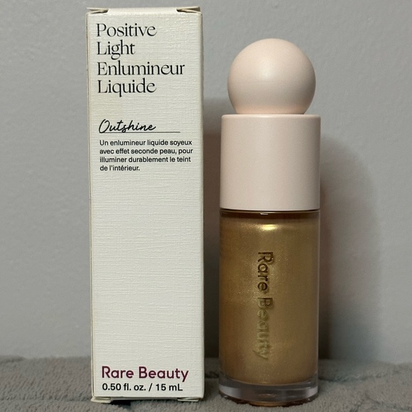 Rare Beauty | Makeup | New Rare Beauty Outshine Positive Light Liquid Luminizer Highlight | Poshmark